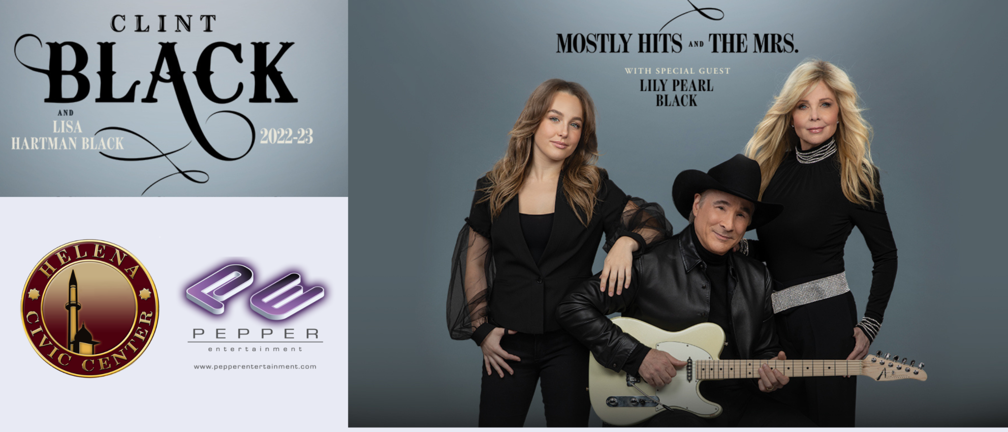 Clint Black ft. Lisa Hartman Black | Visit Helena, Montana