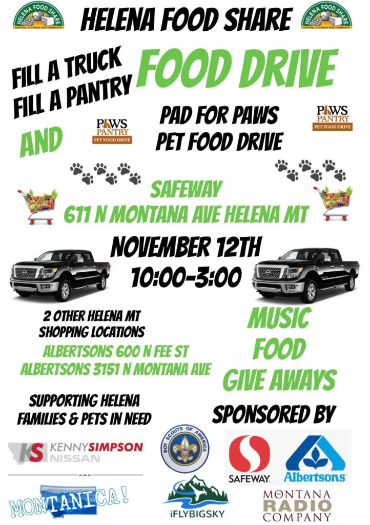 Fill A Pantry Food Drive | Visit Helena, Montana