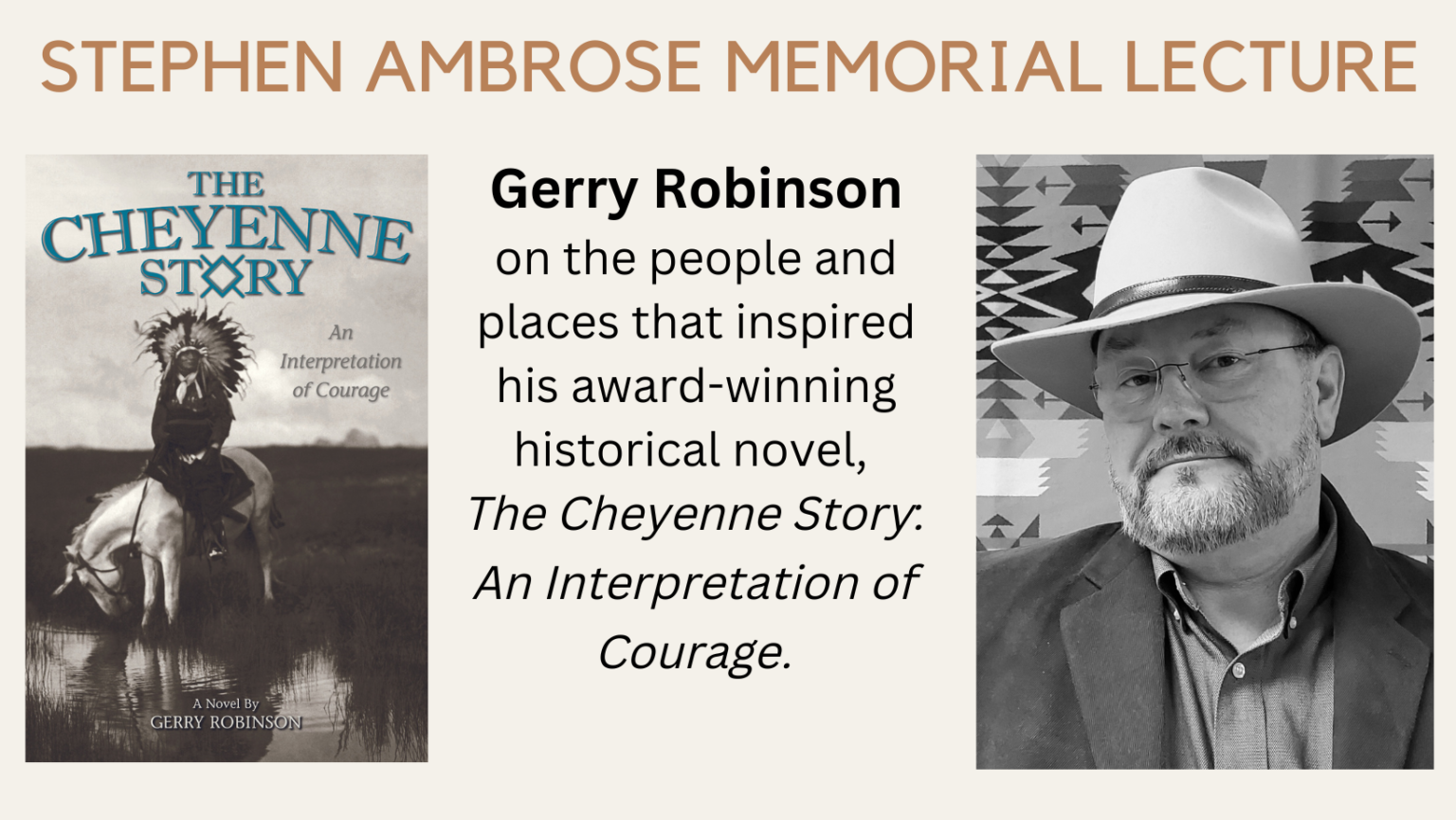 Ambrose Memorial Lecture: Gerry Robinson on "The People and Places of ...