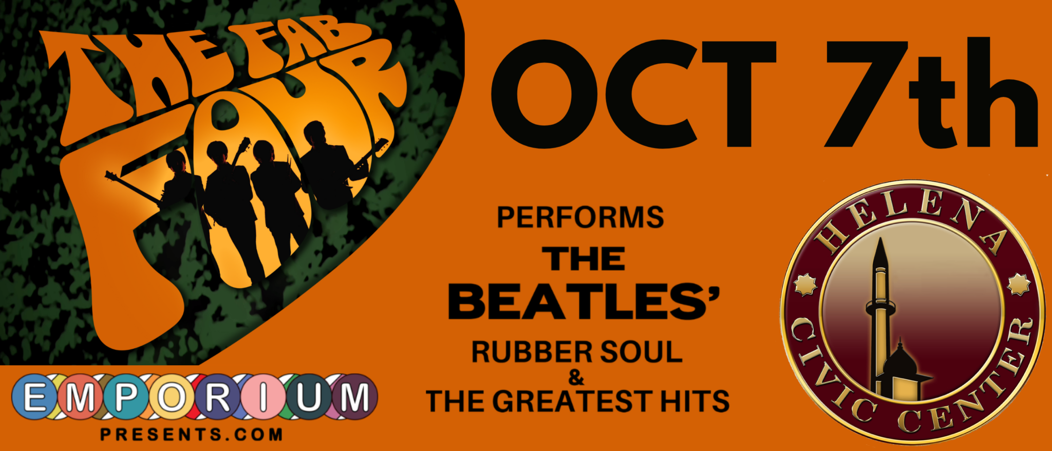 The Fab Four performs The Beatles' "Rubber Soul" | Visit Helena, Montana