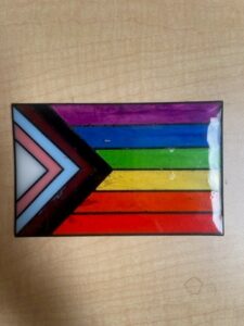 Stained Glass Resin Pride Flag | Visit Helena, Montana
